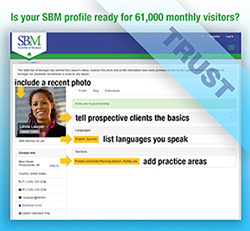 Consumers & Lawyers Benefit from SBM Member Directory